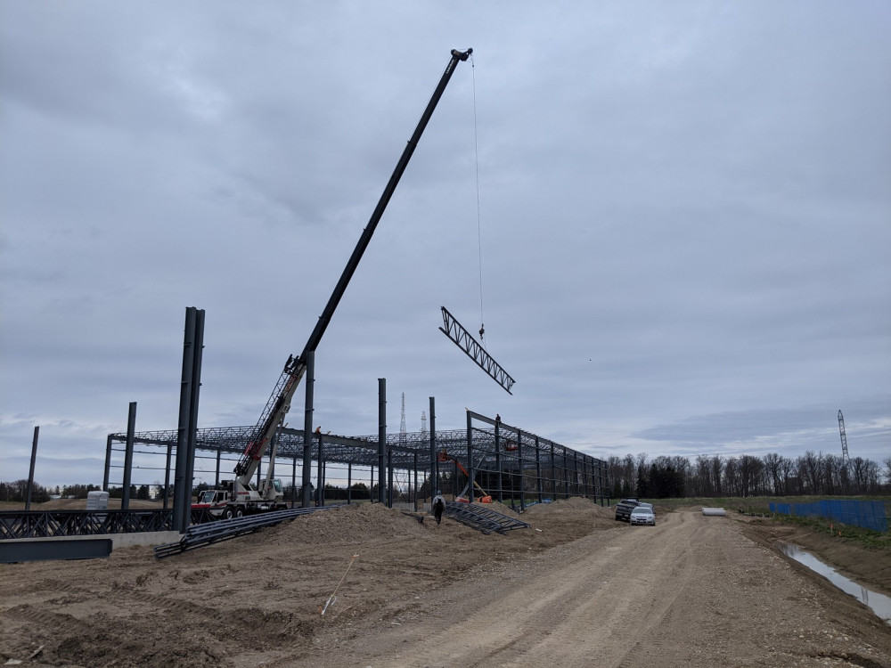 CLT production line in Canada | Ledinek