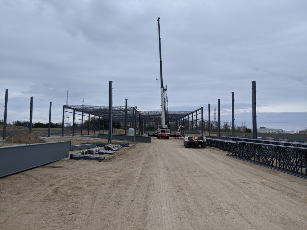 CLT production line in Canada | Ledinek