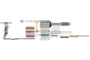 CLT production line in Canada | Ledinek